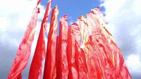 Flags Backdrop Stock Videos – Royalty-Free HD & 4K Videos