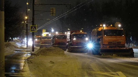 Moscow Snow Plows Stock Videos – Royalty-Free HD & 4K Videos