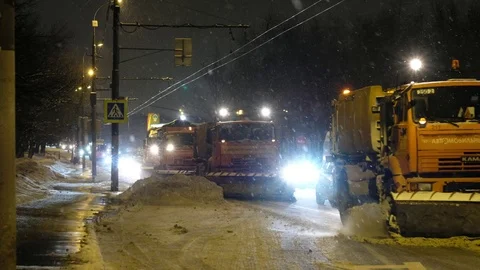 Moscow Snow Plows Stock Videos – Royalty-Free HD & 4K Videos