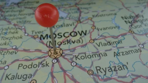 Russia Map Stock Video Footage | Royalty Free Russia Map Videos | Pond5