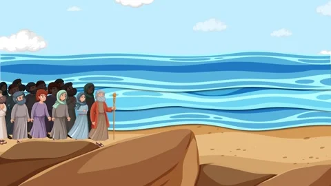Moses Red Sea Stock Videos – Royalty-Free HD & 4K Videos | Pond5