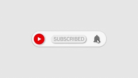 Most Beautiful Subscribe Button | Stock Video | Pond5