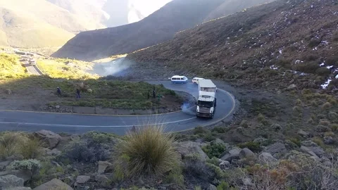 Moteng Pass Road Traffic Collision, Mote... | Stock Video | Pond5
