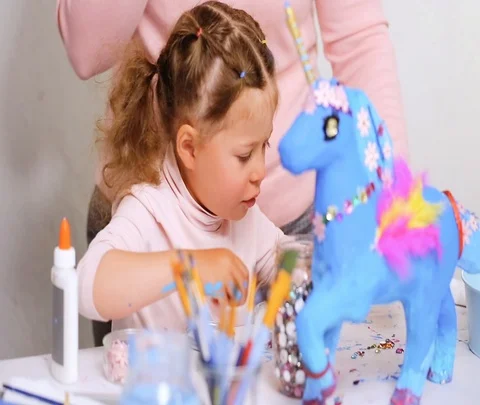 Paper Mache Flowers Stock Videos – Royalty-Free HD & 4K Videos