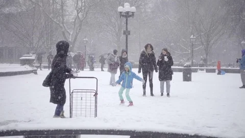 Throwing Snowballs Stock Videos – Royalty-Free HD & 4K Videos | Pond5