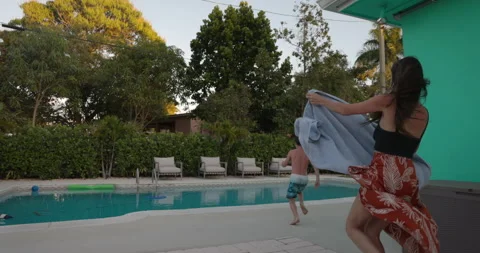 Boy Swim Towel Stock Videos – Royalty-Free HD & 4K Videos