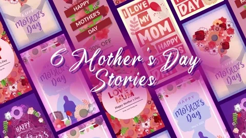 Mother's Day Stories ~ After Effects Template #239055741