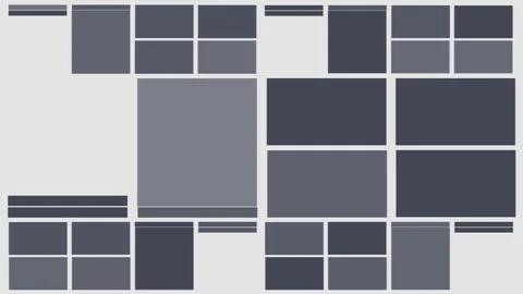 Motion background with flickering blocks... | Stock Video | Pond5