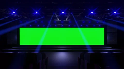 Motion Empty stage Design for mockup and... | Stock Video | Pond5