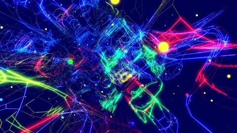 Motion graphic, data flow. Hi tech strea... | Stock Video | Pond5