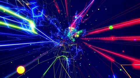 Motion graphic, data flow. Hi tech strea... | Stock Video | Pond5