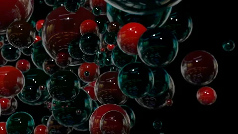 motion graphics 3d looped animation as b... | Stock Video | Pond5