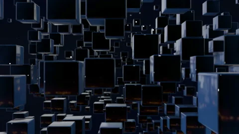 motion graphics 3d looped animation as d... | Stock Video | Pond5