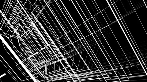 motion graphics with animated white lin... | Stock Video | Pond5