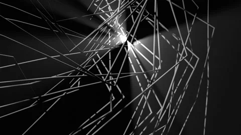 motion graphics with animated white line... | Stock Video | Pond5