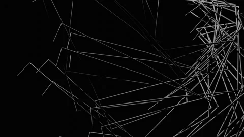 motion graphics with animated white line... | Stock Video | Pond5