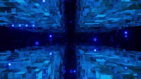 Motion Graphics Background Animation Blu... | Stock Video | Pond5
