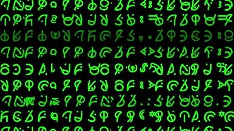 Motion graphics featuring scrolling line... | Stock Video | Pond5