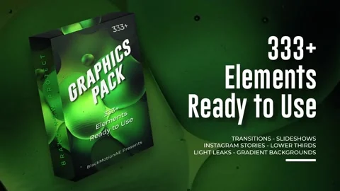 After Effects Template: Motion Graphics Pack #231994477