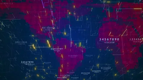 This motion graphics video features a ne... | Stock Video | Pond5