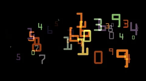Numbers Stock Video Footage | Royalty Free Numbers Videos | Pond5