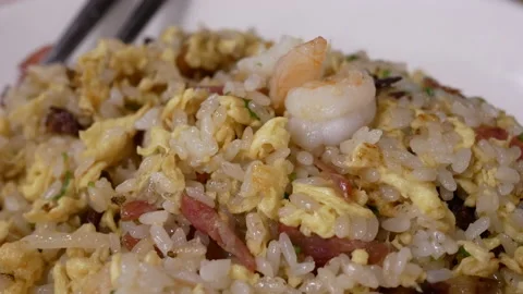 People Eating Rice Stock Footage ~ Royalty Free Stock Videos | Pond5