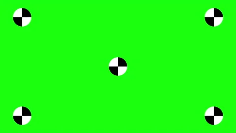 Motion Tracking Markers On Green Screen ... | Stock Video | Pond5