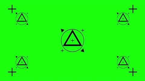 Motion Tracking Markers On Green Screen ... | Stock Video | Pond5