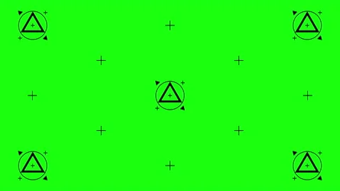 Motion Tracking Markers On Green Screen ... | Stock Video | Pond5