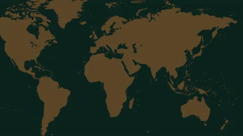 Motion world map | Stock Video | Pond5