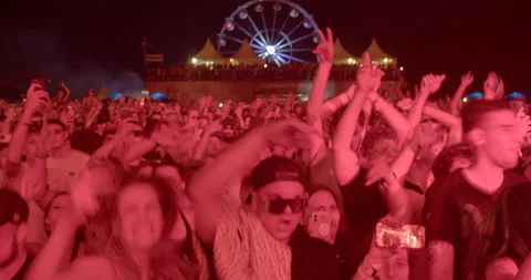 Rave Crowd Stock Footage ~ Royalty Free Stock Videos | Pond5