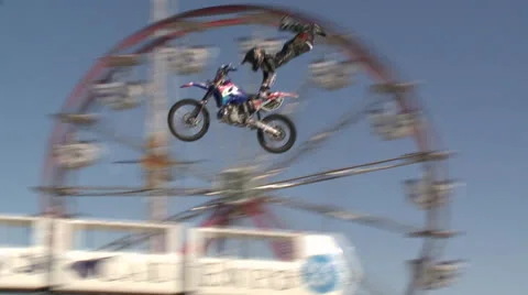 Motorcycle Stunt Stock Video Footage | Royalty Free Motorcycle Stunt ...