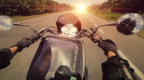 Motorcycle Adventure Stock Video Footage | Royalty Free Motorcycle ...