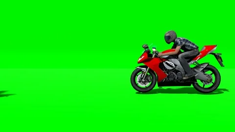 Motorcycle Cartoon Stock Video Footage | Royalty Free Motorcycle ...
