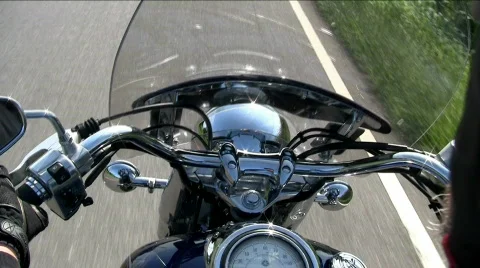 Motorcycle Handlebars Stock Video Footage | Royalty Free Motorcycle ...