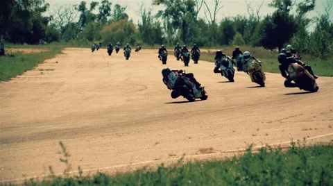 Motorcycle Racing Stock Footage ~ Royalty Free Stock Videos | Pond5