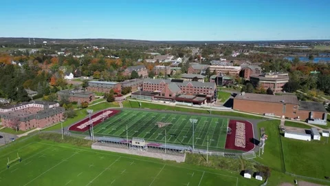 Mount Allison University Campus Football... | Stock Video | Pond5