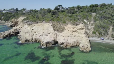 The Mount Martha Pillars - Popular Cliff... | Stock Video | Pond5