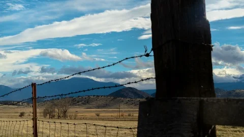 Mount Shasta Farm Time-lapse | Stock Video | Pond5