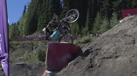 Mountain Bike Crash Stock Footage ~ Royalty Free Stock Videos | Pond5