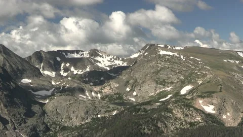 Mountain Habitat in Rocky Mountains in C... | Stock Video | Pond5