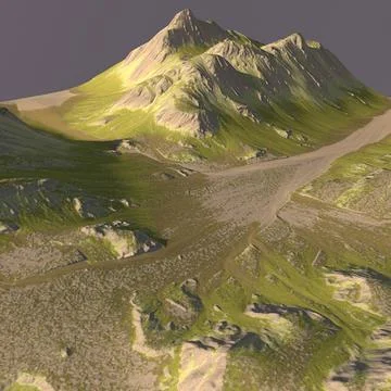 Mountain Y50 ~ 3D Model ~ Download #96463606 | Pond5