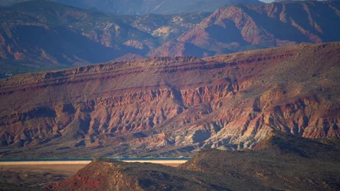 Mountains Above St George, Utah from San... | Stock Video | Pond5