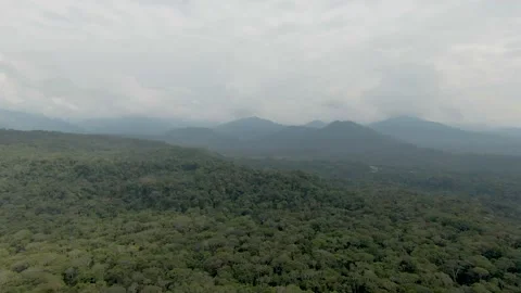 Mountains and Amazon rainforest of Tena ... | Stock Video | Pond5