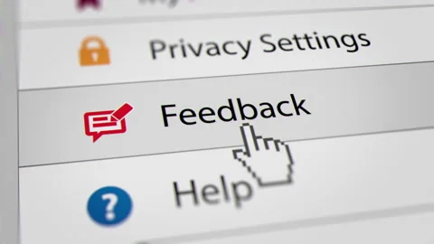 Mouse Cursor Clicking Feedback Menu Bars... | Stock Video | Pond5