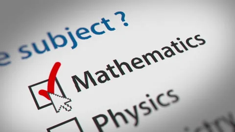 Mouse Cursor Clicking Mathematics Check ... | Stock Video | Pond5