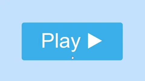 Mouse Cursor Slides Over And Clicks Play... | Stock Video | Pond5