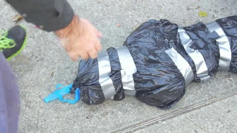 Moving Dead Body Stock Footage ~ Royalty Free Stock Videos | Pond5