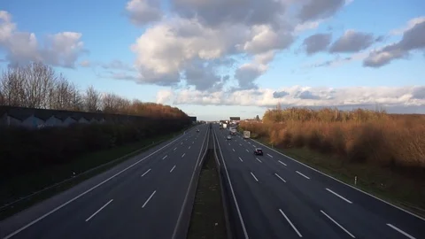 Two Lanes Movement Stock Videos – Royalty-Free HD & 4K Videos