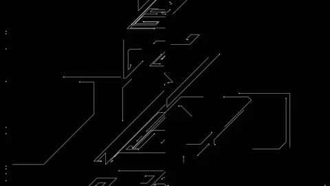 The movement of electrons along the path... | Stock Video | Pond5